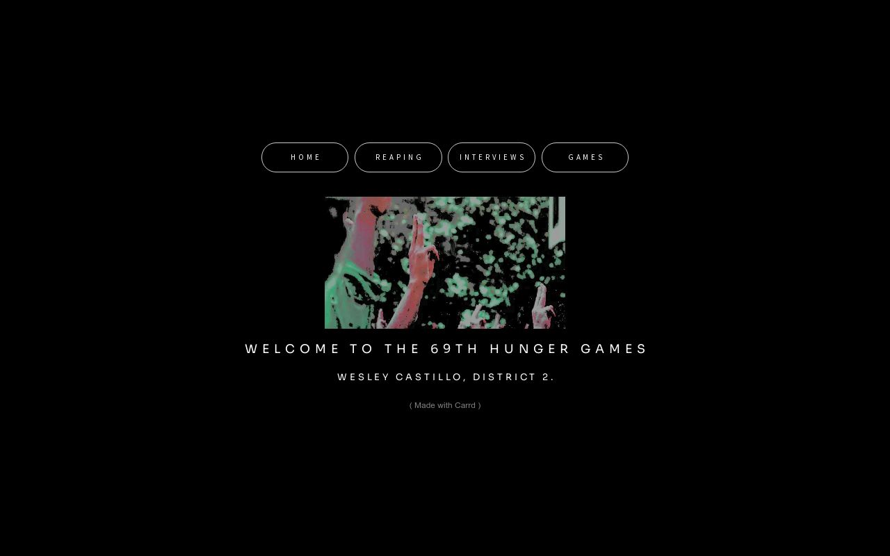 The 69th Hunger Games